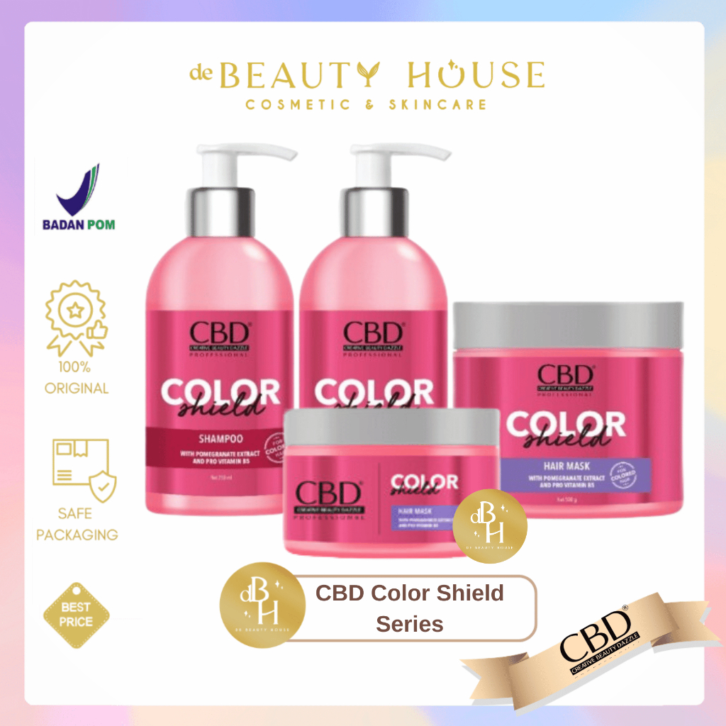 Jual CBD Color Shield Series Daily Treatment Shampoo & Conditioner ...
