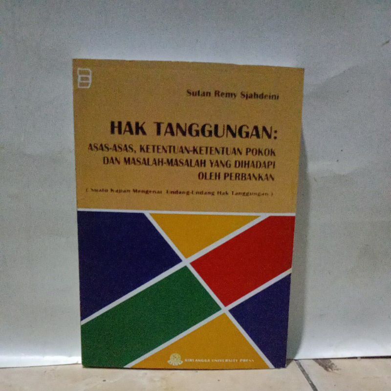 Jual Hak tanggungan asas-asas ketentuan ketentuan pokok dan masalah ...