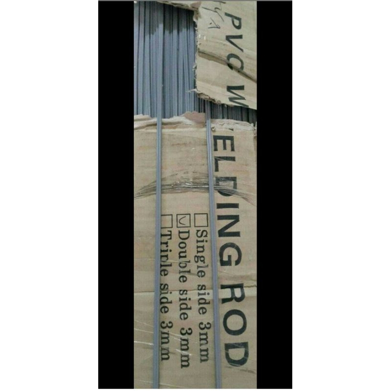 Jual Kawat las PVC double abu2 1 kg | Shopee Indonesia