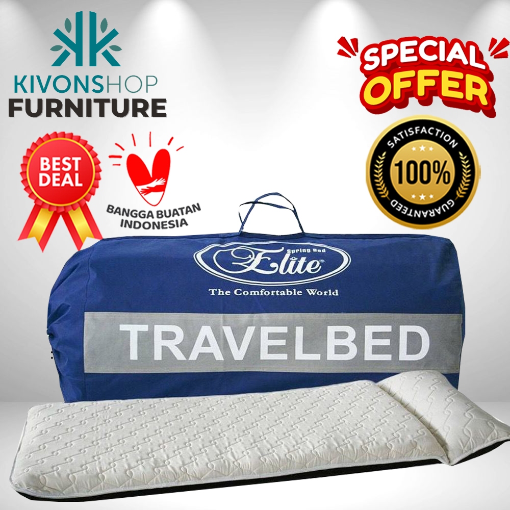 Jual Travel Bed Kasur Lipat Elite Dan Serenity Premium From Elite