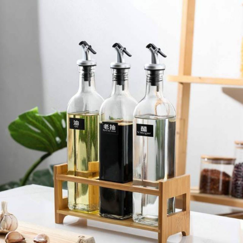 Jual Rak tempat minyak/ wooden rack oil sauce (32 10,5 11) | Shopee ...