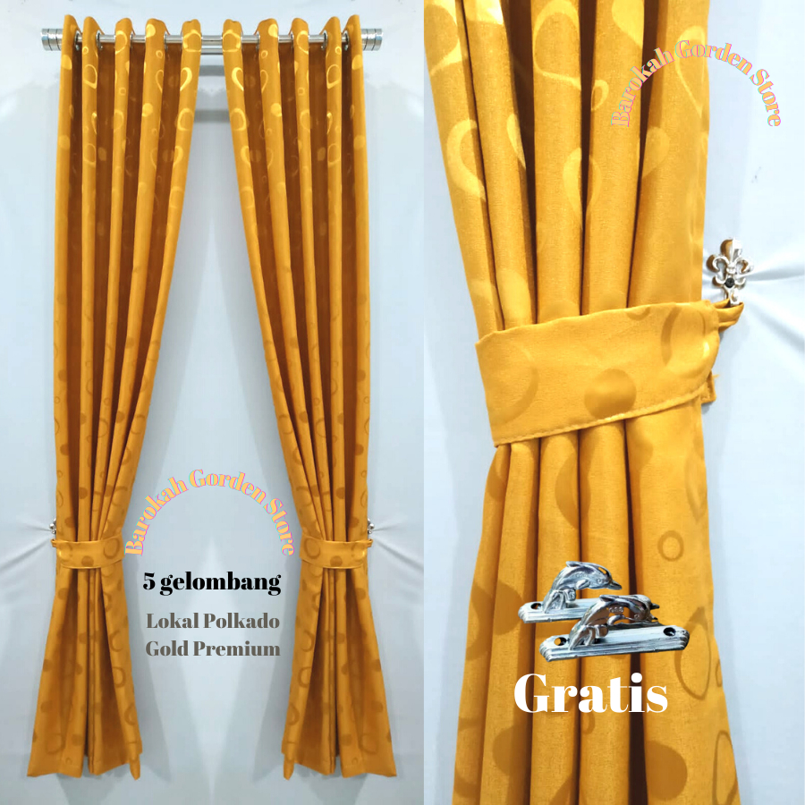 Jual Tirai jendela / Tirai Jendela Minimalis New Design Model Smockring ...