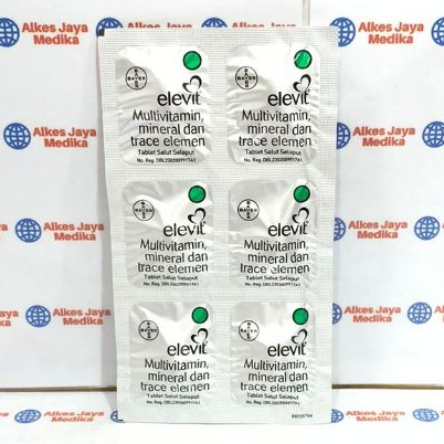 Jual Elevit Strip Isi 6 Kaplet - Multivitamin Ibu Hamil | Shopee Indonesia