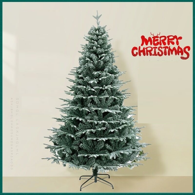 Jual 1,5 Meter Pohon Natal Cemara SALJU SNOW PE+PVC 5feet Model Baru ...