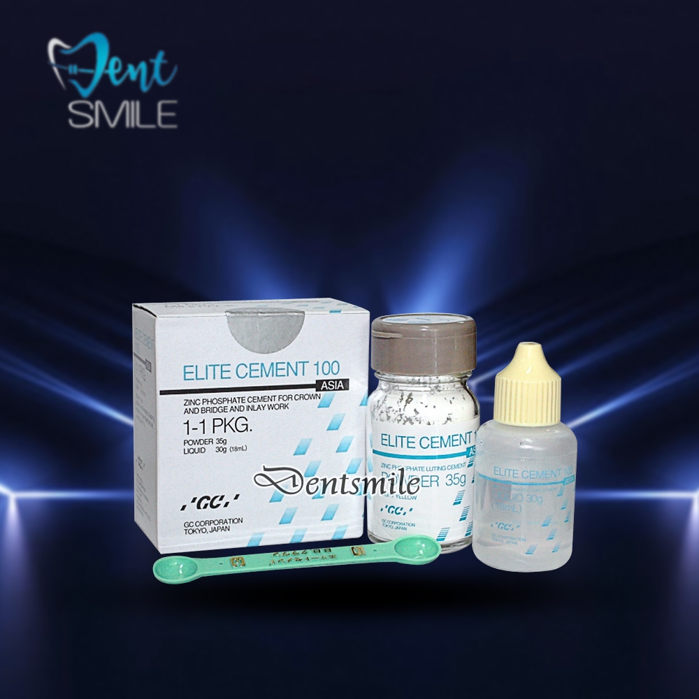 Jual Dental elite Cement 100 zinc Phosphate Cement For Crown dan Bridge ...