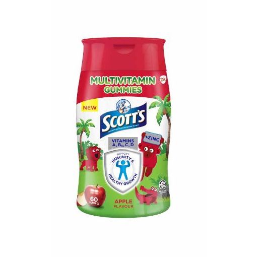 Jual Scott's gummies Dha Scotts gummies Dha Vitamin anak 60s ...