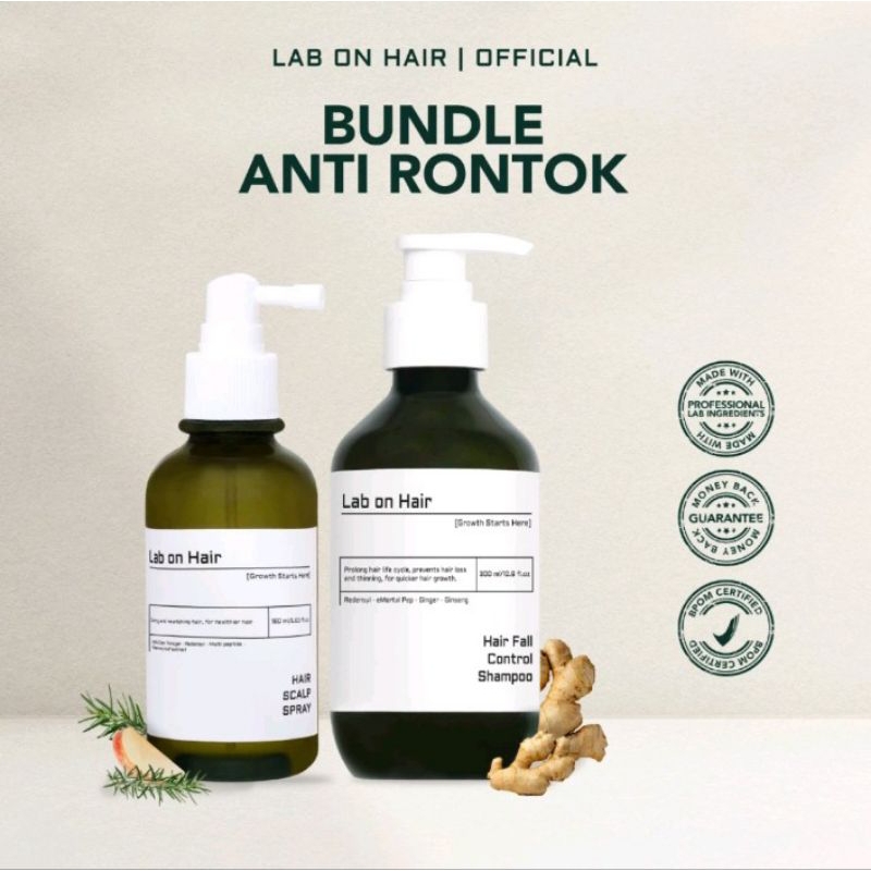Jual Lab On Hair Shampoo & Hair Scalp Spray | Shopee Indonesia