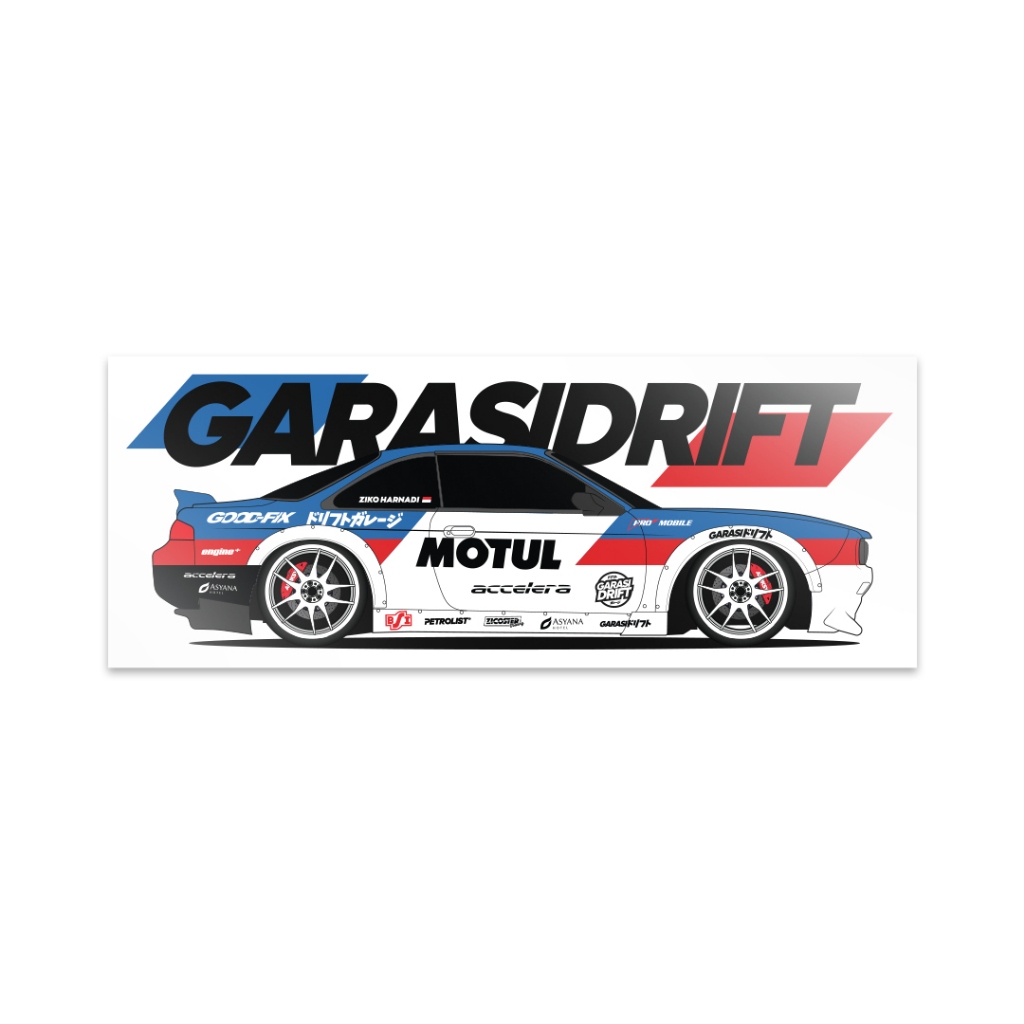Jual Garasi Drift Stickers | Garasi Drift Merchandise | Shopee Indonesia