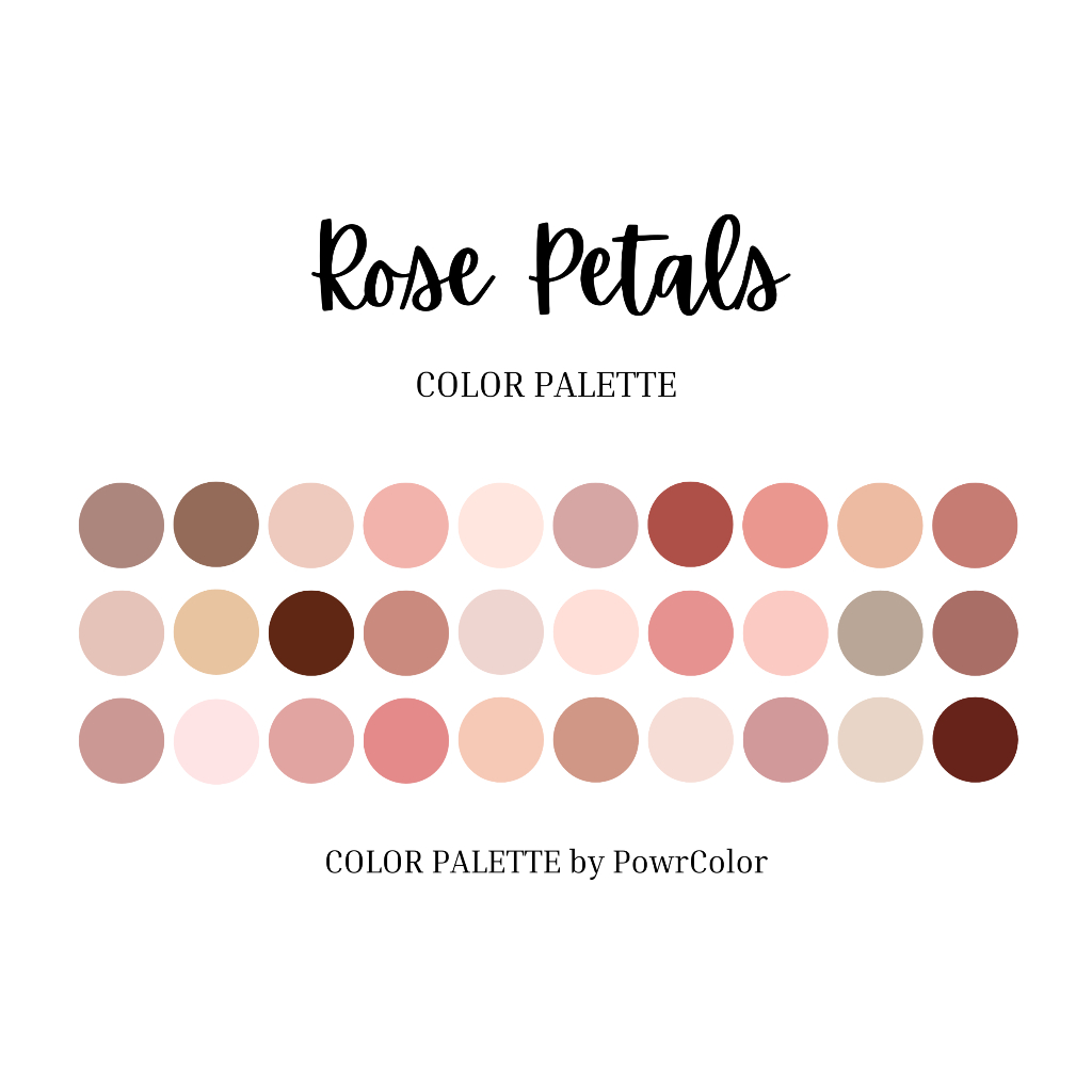 Jual Rose Petals - Digital Color Palette | Shopee Indonesia