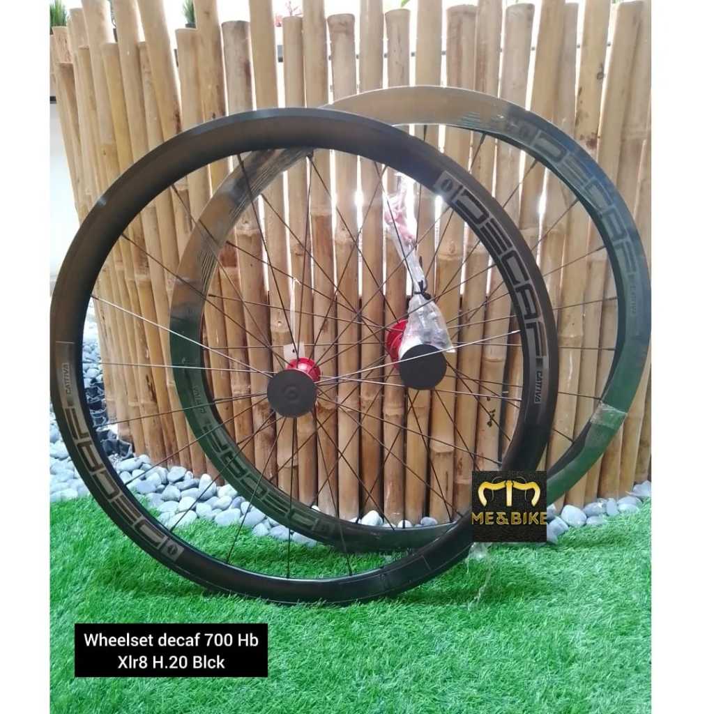 Jual WHEELSET DECAF 700c 40mm DISC BRAKE TA VELG ROADBIKE | Shopee ...