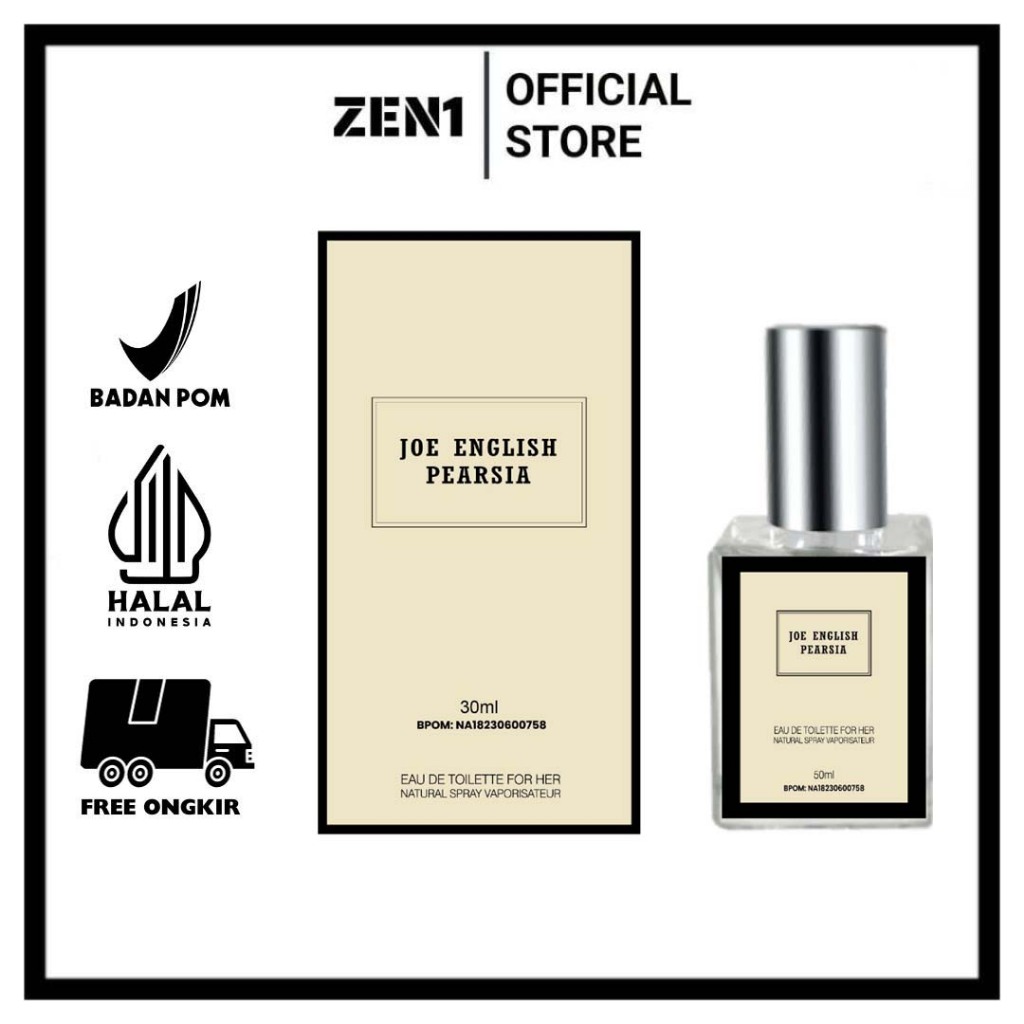 Jual ZEN1 - [BPOM] PARFUM JOE ENGLISH PEARSIA 30ML / EAU DE PARFUME ...