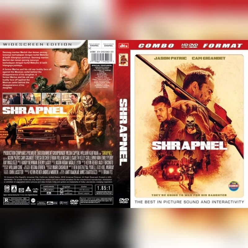 Jual Kaset Film Action SHRAPNEL - 2023 - HD | Shopee Indonesia