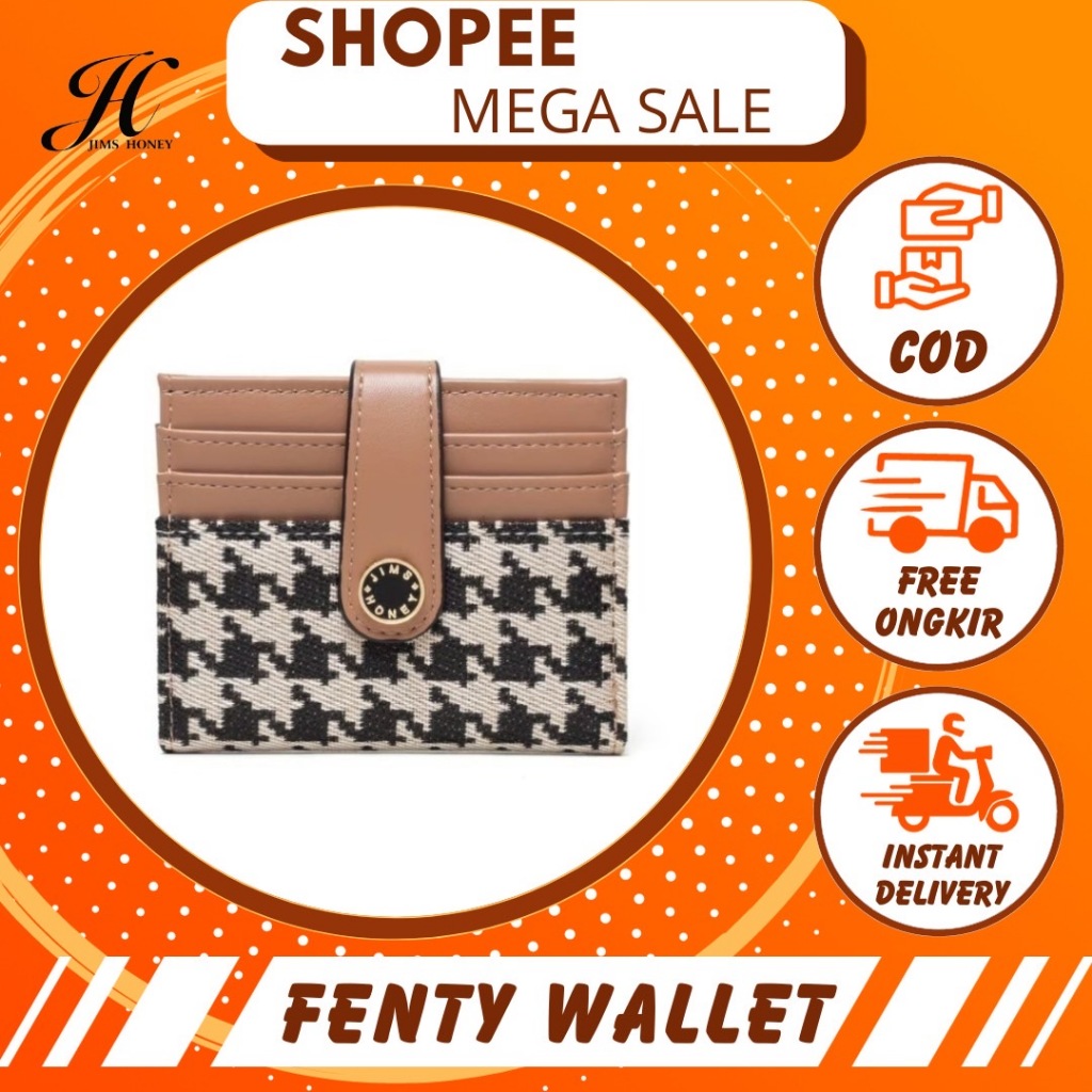 Jual JIMS HONEY Dompet Mini Kulit Wanita FENTY WALLET | Shopee Indonesia