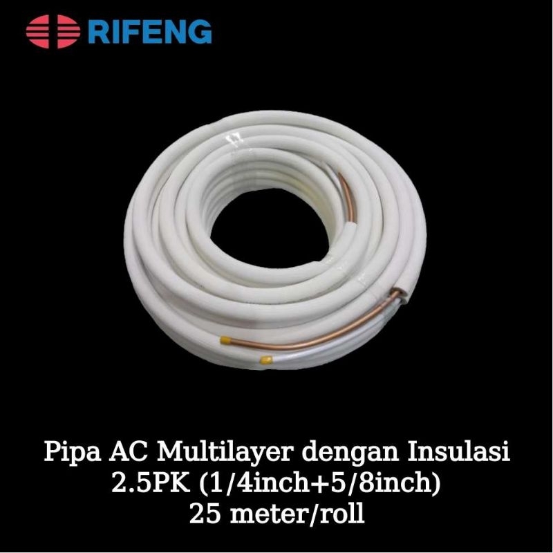 Jual RIFENG - Pipa AC Multilayer termasuk Insulasi (2.5PK) | Shopee ...