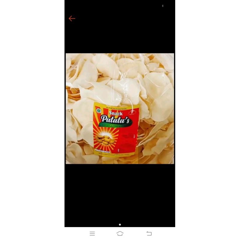 Jual keripik patata renyah garing gurih 250 gram | Shopee Indonesia