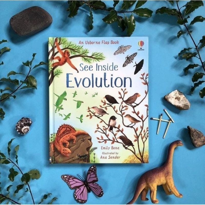 Jual Usborne See Inside Evolution | Shopee Indonesia