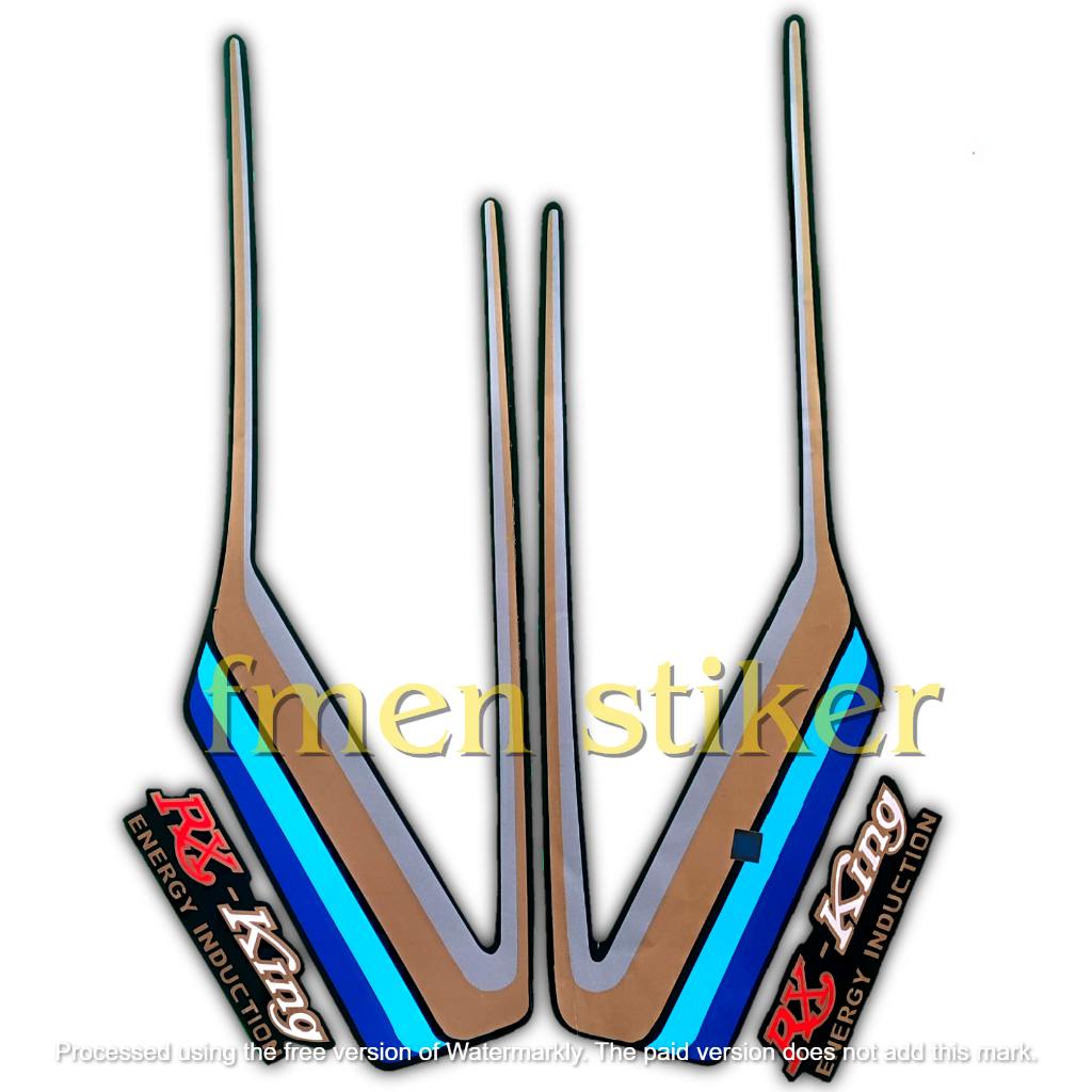 Jual Stiker Striping Motor Rx King 1991 Standar 1Set | Shopee Indonesia