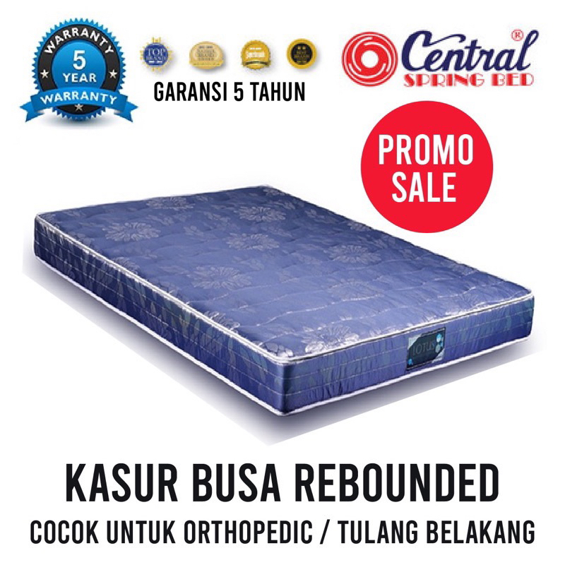 Jual Kasur Busa Rebounded Central Lotus Murah Kualitas Premium Harga ...