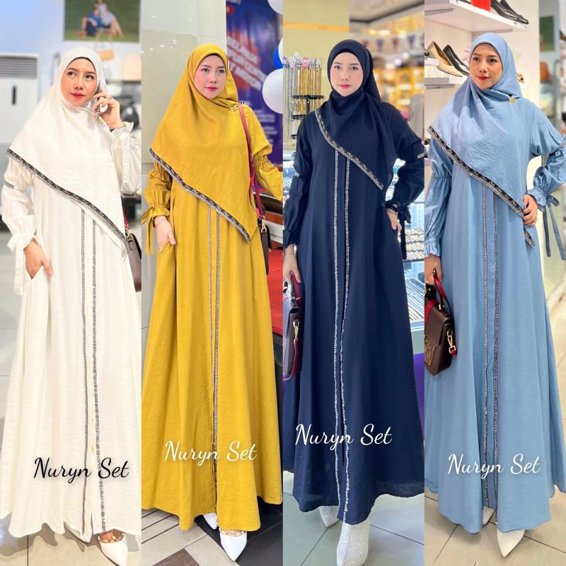 Jual NURYN SET PASHMINA BY NAIS SYARI | Shopee Indonesia