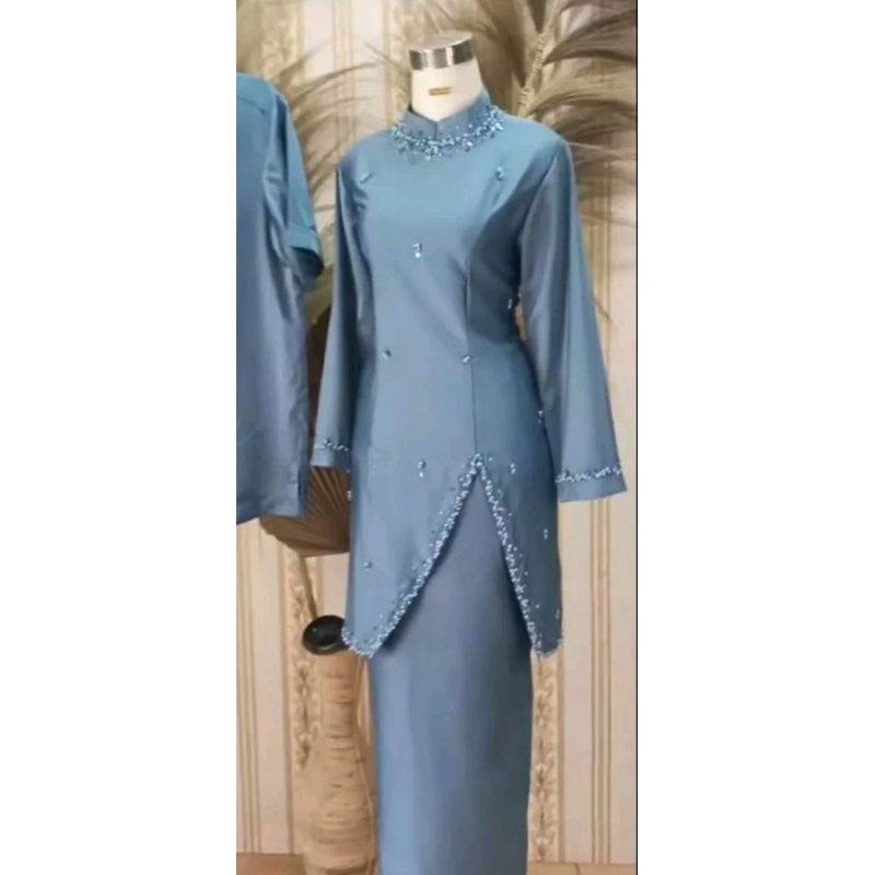 Jual LALISA SETELAN ROK BAJU KURUNG MALAYSIA SATIN PREMIUM MEWAH BAJU ...