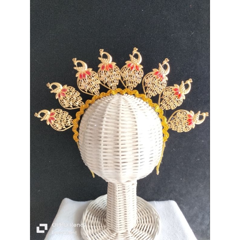 Jual Bando Adat/Mahkota bodo /Bando adat Jawa /Bando Tari | Shopee ...