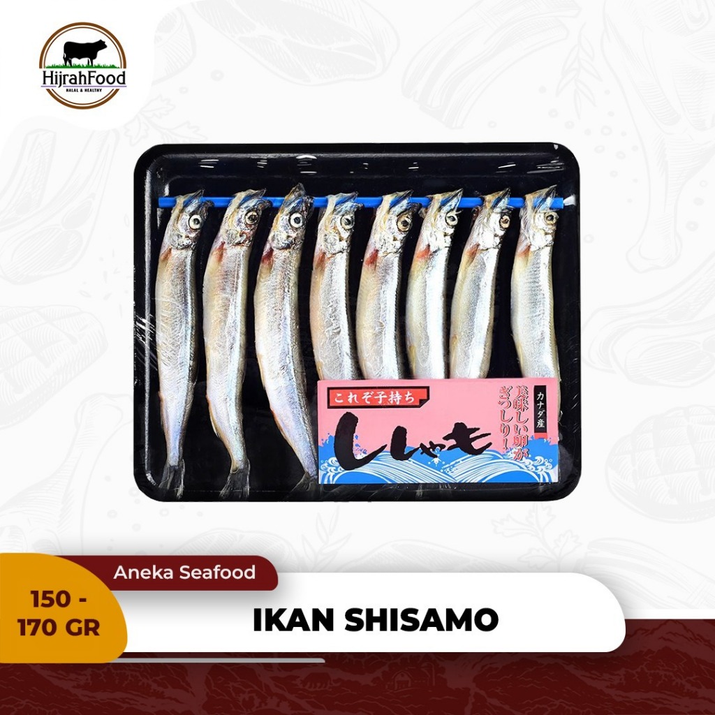 Jual Hijrahfood Ikan Shisamo | Capelin Shisamo Fish | Ikan Isi Telur ...