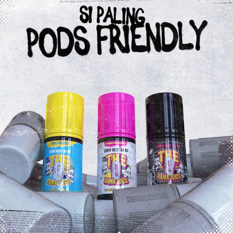 Jual The O Rama Juice Podfriendly 30ml 15mg V1 Kaya Toast V2 Peanut ...