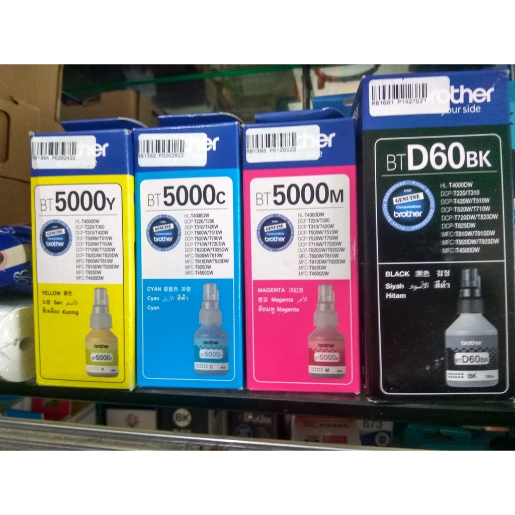 Jual Tinta Brother Brother D60bk D60 BT5000 Refill DCP-T220 T420W ...