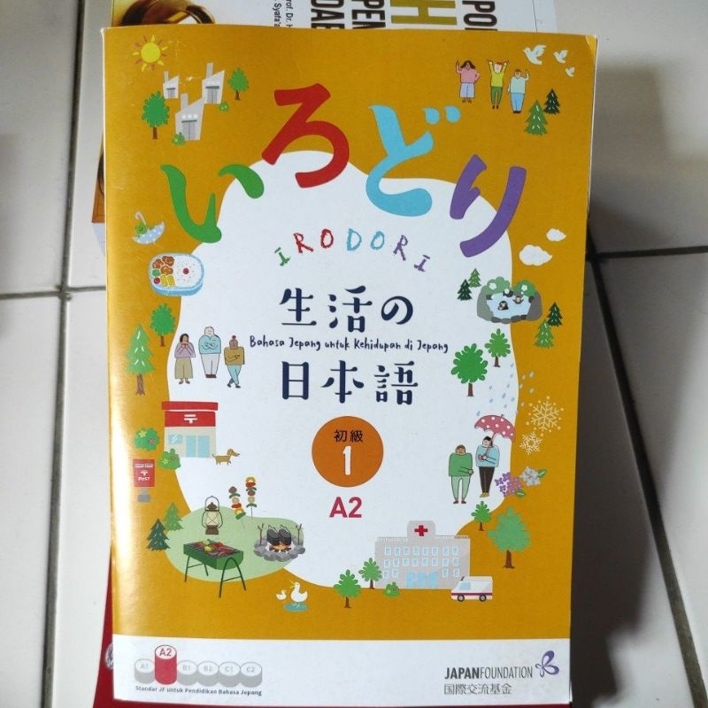 Jual buku IRODORI 1 A2 bahasa jepang untuk kehidupan di Jepang | Shopee Indonesia