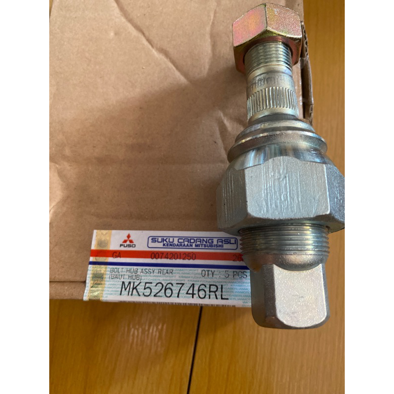 Jual Baut roda belakang kiri Canter HD,HDV,HDX,super speed ps 136 ...