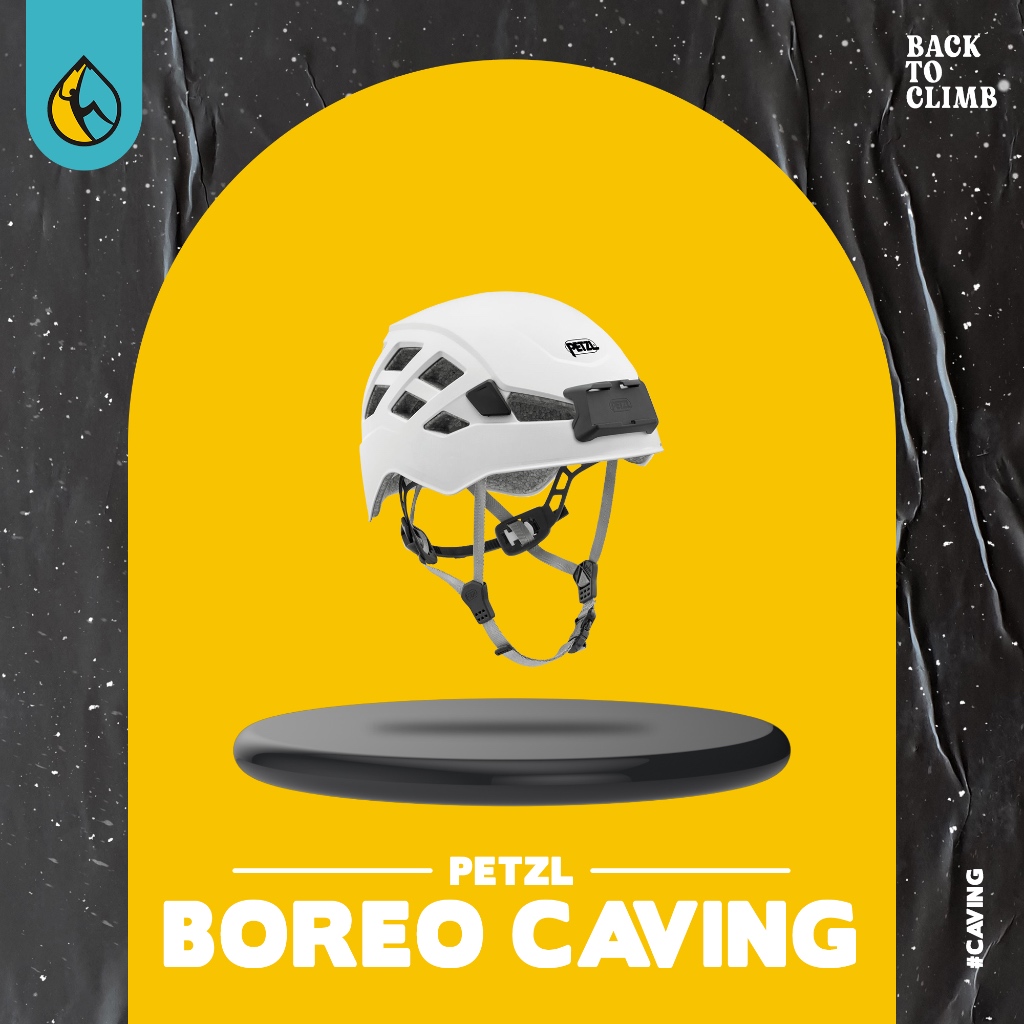 Jual Petzl BOREO CAVING Safety Helmet for Working at Height | Shopee ...
