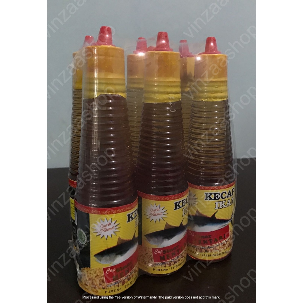 Jual Kecap Ikan Paket Hemat Isi 6 Botol @150mL HALAL | Shopee Indonesia