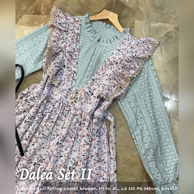Jual DALEA SET #2 DRESS KEKINIAN LABEL MADANI | Shopee Indonesia