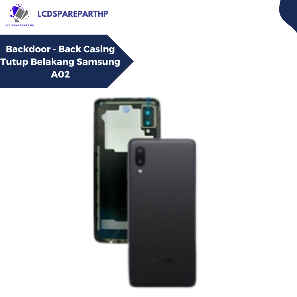 Jual BACKDOOR - BACK CASING TUTUP BELAKANG SAMSUNG A02 | Shopee Indonesia