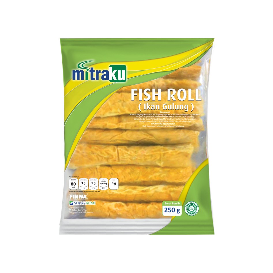 Jual Mitraku fish roll 500gr / Kue Ikan Gulung | Shopee Indonesia