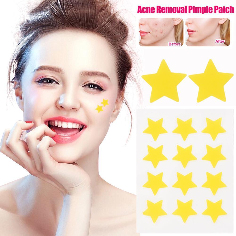 Jual Acne Patch Pimple Patch Heart/Star Merah Jambu Hijau Ungu Biru ...