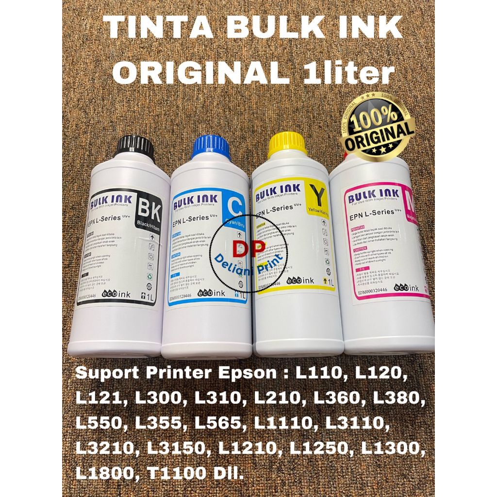 Jual Tinta Bulk Ink Preminum 1 Liter | Shopee Indonesia