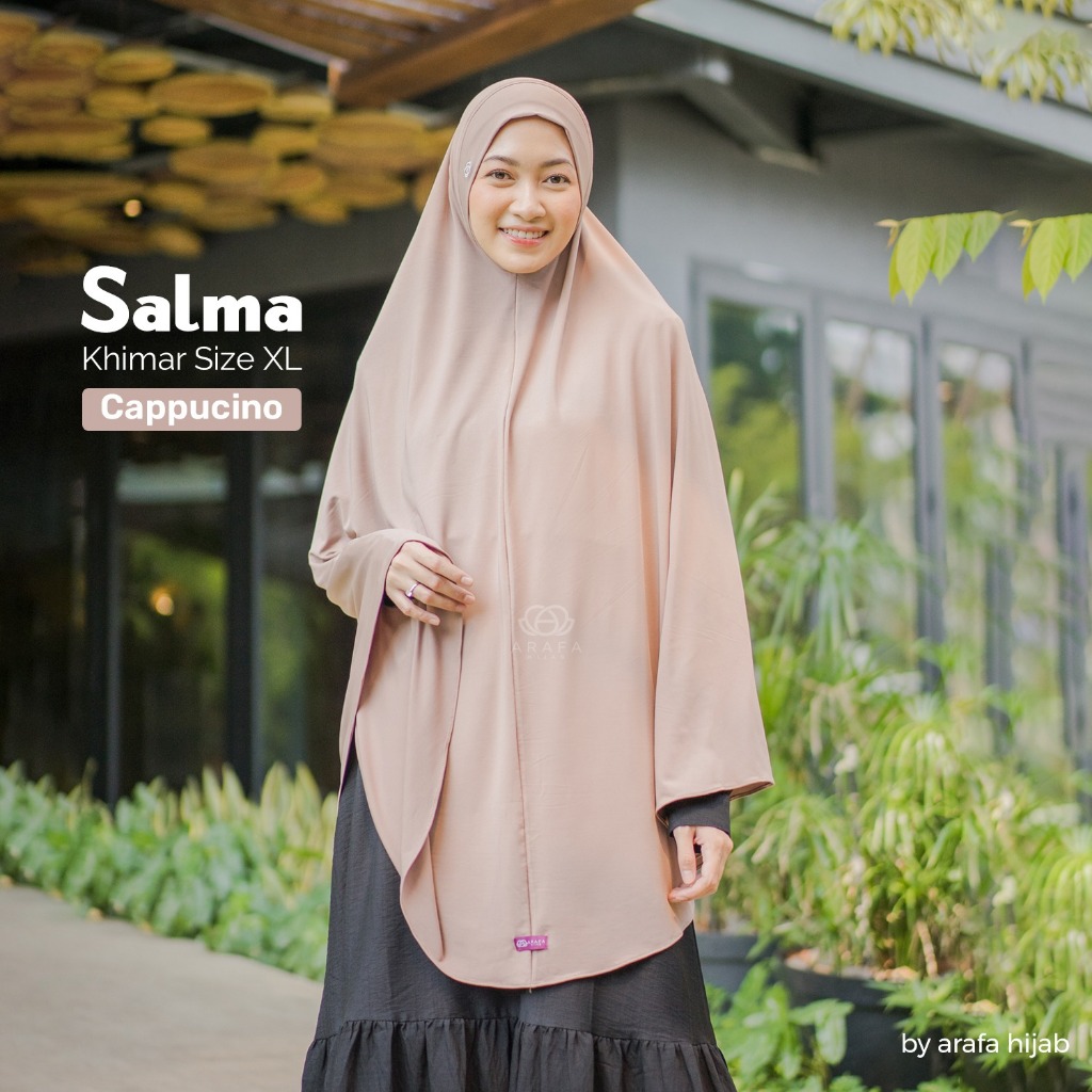 Jual Khimar Salma XL by Arafa Hijab - Khimar Dagu Malaysia | Shopee Indonesia