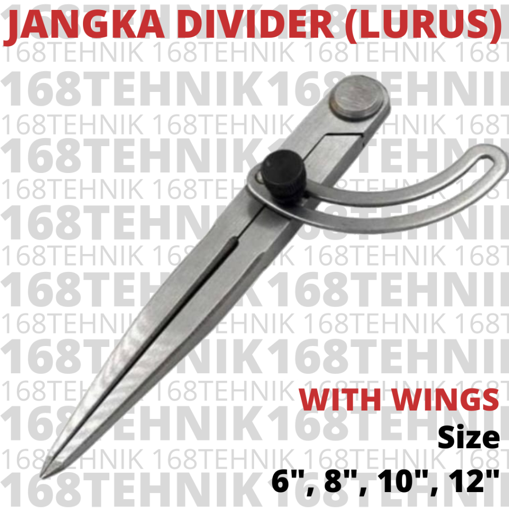 Jual JANGKA LURUS 4" 6" 8" 10" 12" / JANGKA BESI / JANGKA TUSUK ...