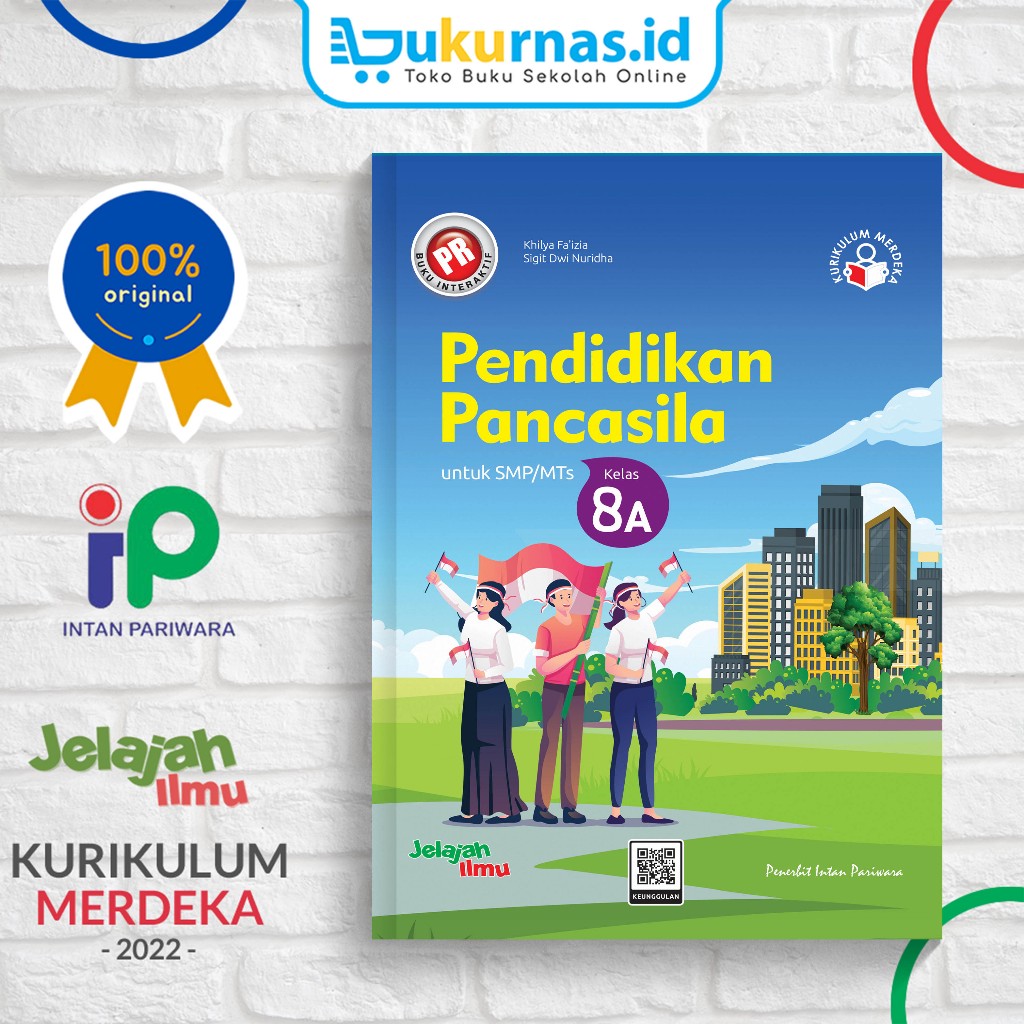 Jual Buku PR Interaktif Pendidikan Pancasila 8A SMP Kelas 8 Semester 1 - Kurikulum Merdeka ...