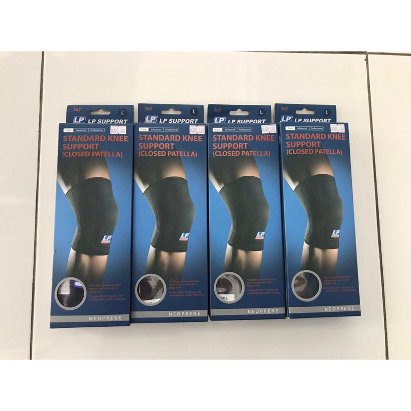 Jual LP 707 standard knee support closed patella / deker LP | Shopee ...