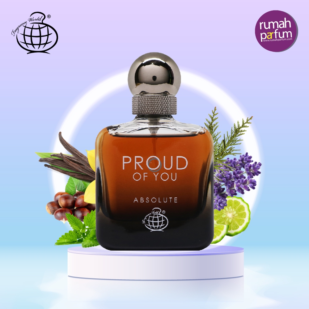 Jual Parfum Pria Fragrance World Proud Of You Absolute Man (100 mL ...