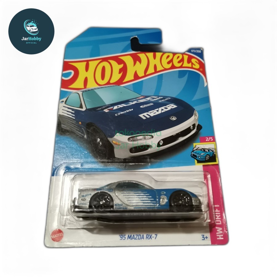 Jual Hot wheels RX 7 Falken hotwheels RX7 putih silver | Shopee Indonesia