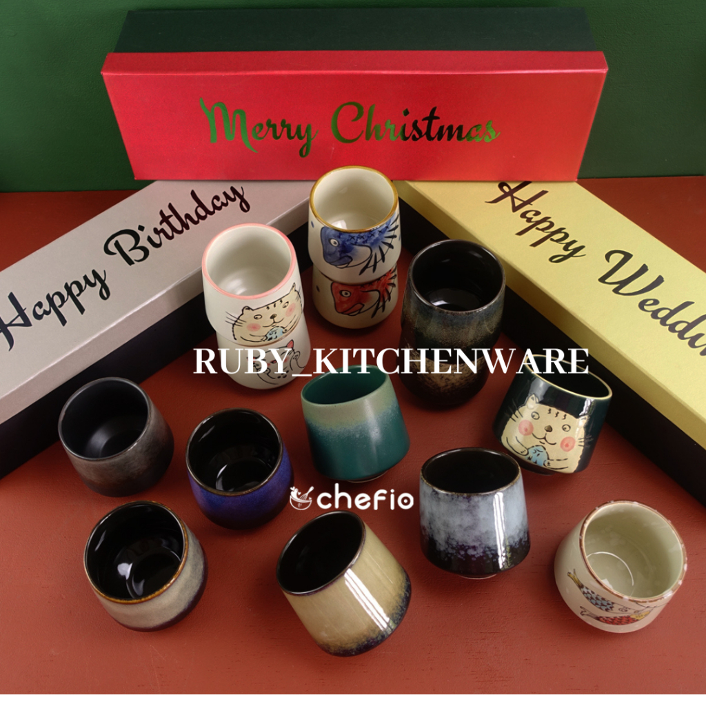 Jual Chefio Gelas Keramik Zen Ocha Cup Jepang Mug Cangkir Teh Kopi ...