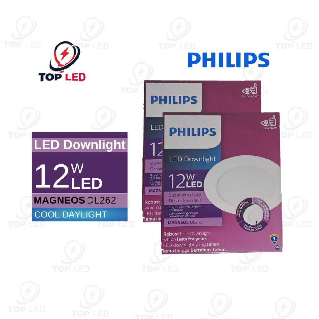 Jual Philips Magneos LED Downlight DL262 12W 6500K | Shopee Indonesia