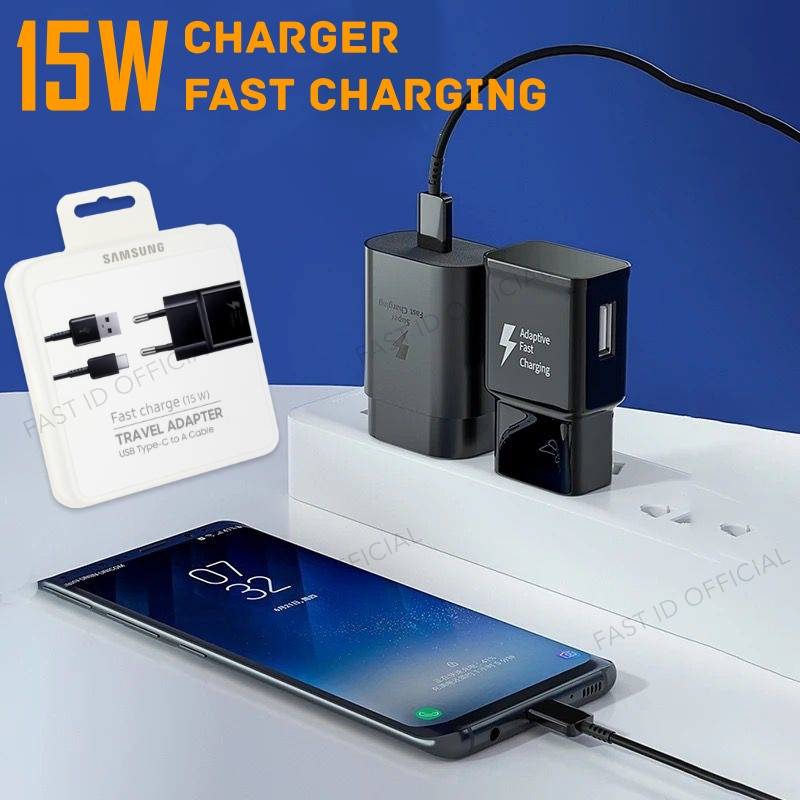 Jual Charger FAST CHARGING Type C S8 S9 Note8 Note 9 A5 A7 A9 A8 C9 ...