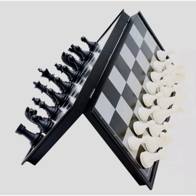 Jual Catur Magnet Medium 25x25 cm - Magnet Chess Board Game | Shopee ...
