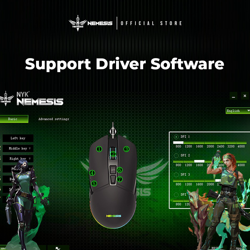 Jual [ART. D07G] Mouse Gaming NYK Nemesis Grimlock HK-400 | Shopee ...
