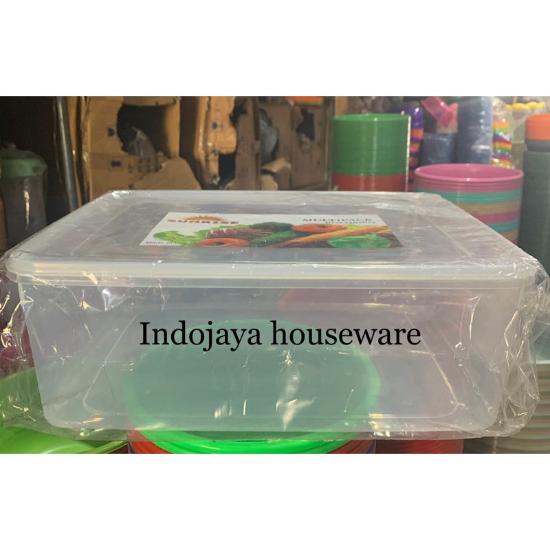 Jual tempat donat 11,5liter sunrise / box donat / donatsu / tempat ...
