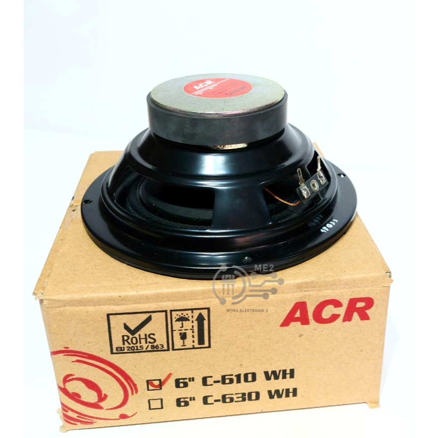 Jual Speaker ACR 6 Inch Tipe C 610 WH Middle | Shopee Indonesia